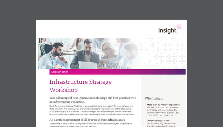 Infrastructure Strategy Workshop Brief | Insight