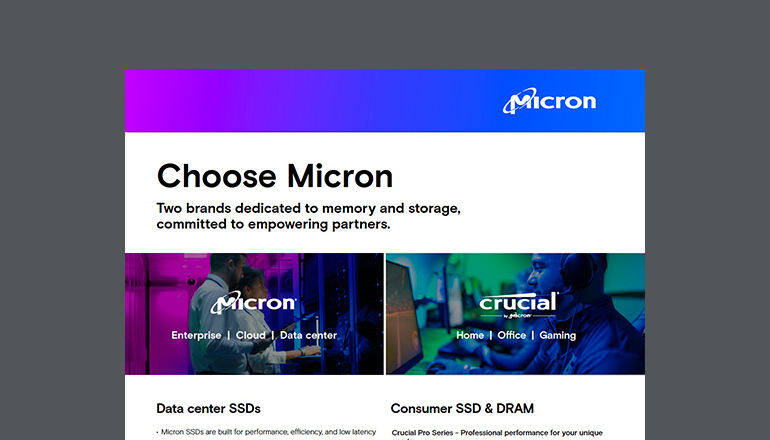 Micron Products | Server Memory, SSD & Storage | Insight