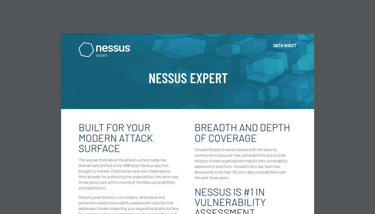 Nessus Expert | Insight