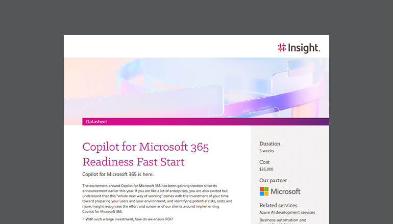 Copilot for Microsoft 365 | Insight
