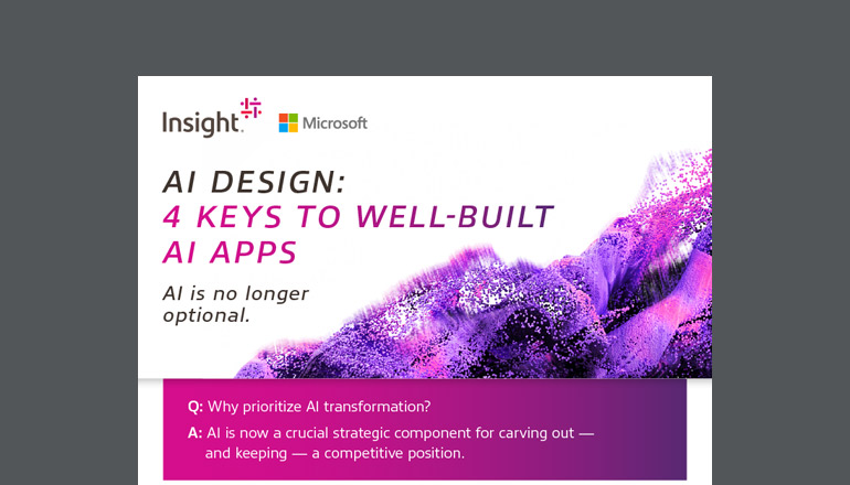 AI Design: 4 Keys to Well-Built AI Apps | Insight
