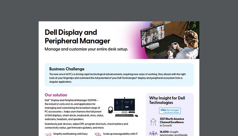 Dell Display and Peripheral Manager | Insight