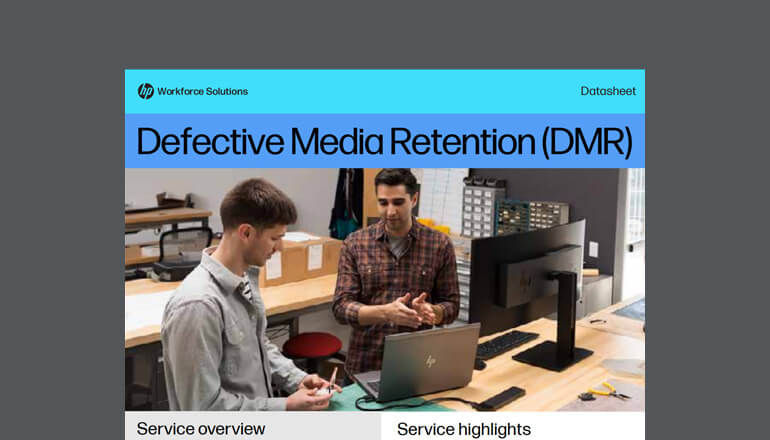 Defective Media Retention (DMR) | HP Care Pack | Insight