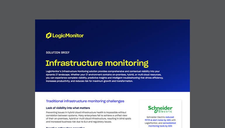 LogicMonitor Infrastructure Monitoring | Insight