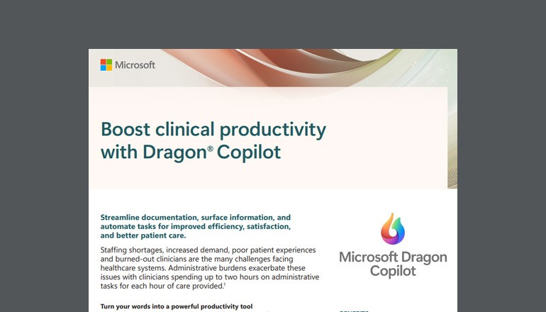 Boost Clinical Productivity With Dragon Copilot | Insight