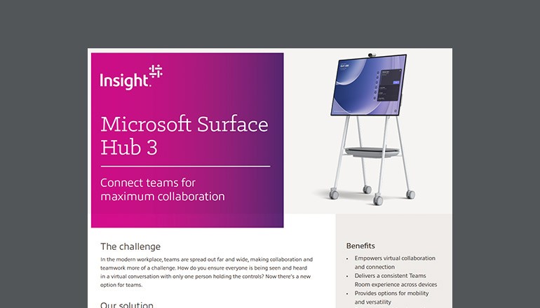 Microsoft Surface Hub 3 | Insight