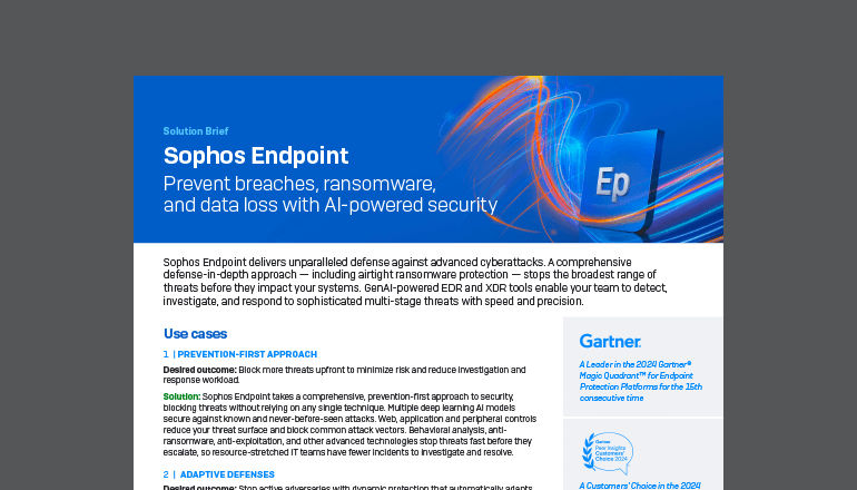 Sophos Endpoint | Insight