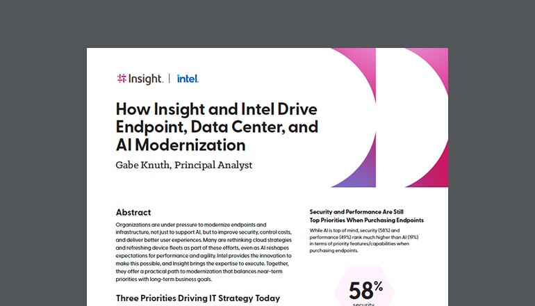 How Insight and Intel Drive Endpoint, Data Center, and AI Modernization ...