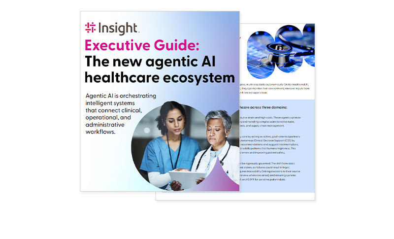 Executive Guide: The New Agentic AI Healthcare Ecosystem | Insight