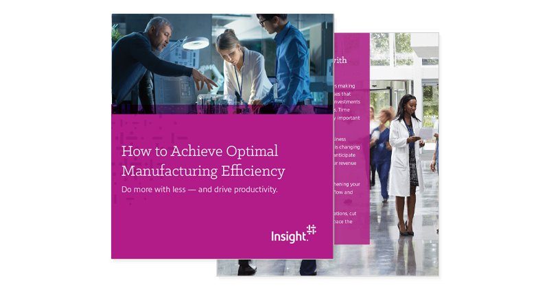 How to Achieve Optimal Manufacturing Efficiency | Insight