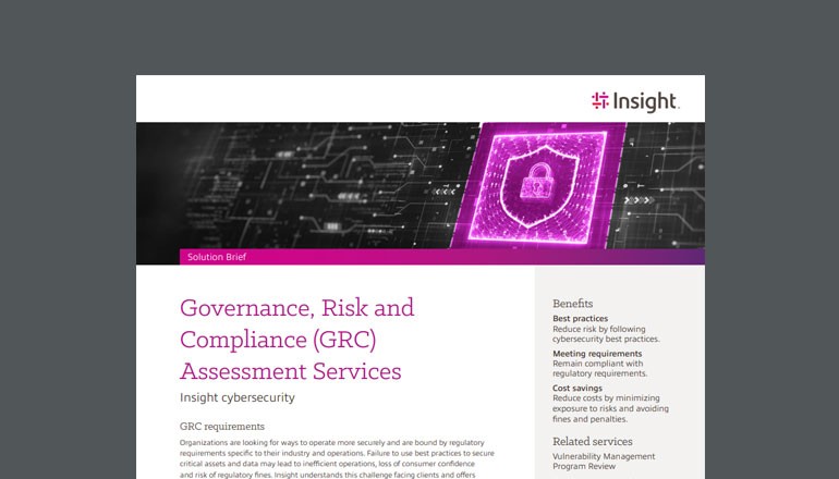 Governance, Risk and Compliance (GRC) Assessment Services | Insight