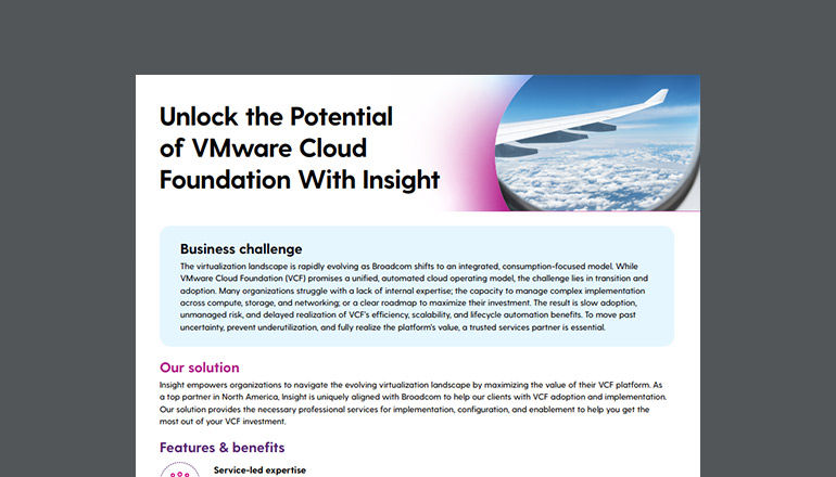 VMware Cloud Foundation 9: Integrated Virtualization Roadmap | Insight